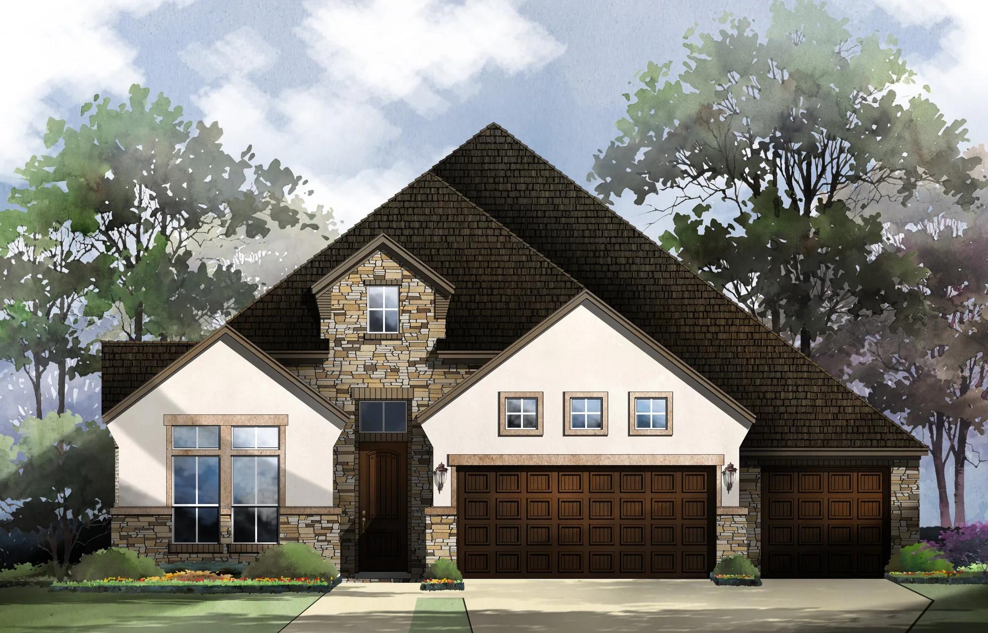 New Home Floor Plans | The Franklyn at Kinder Ranch in San Antonio