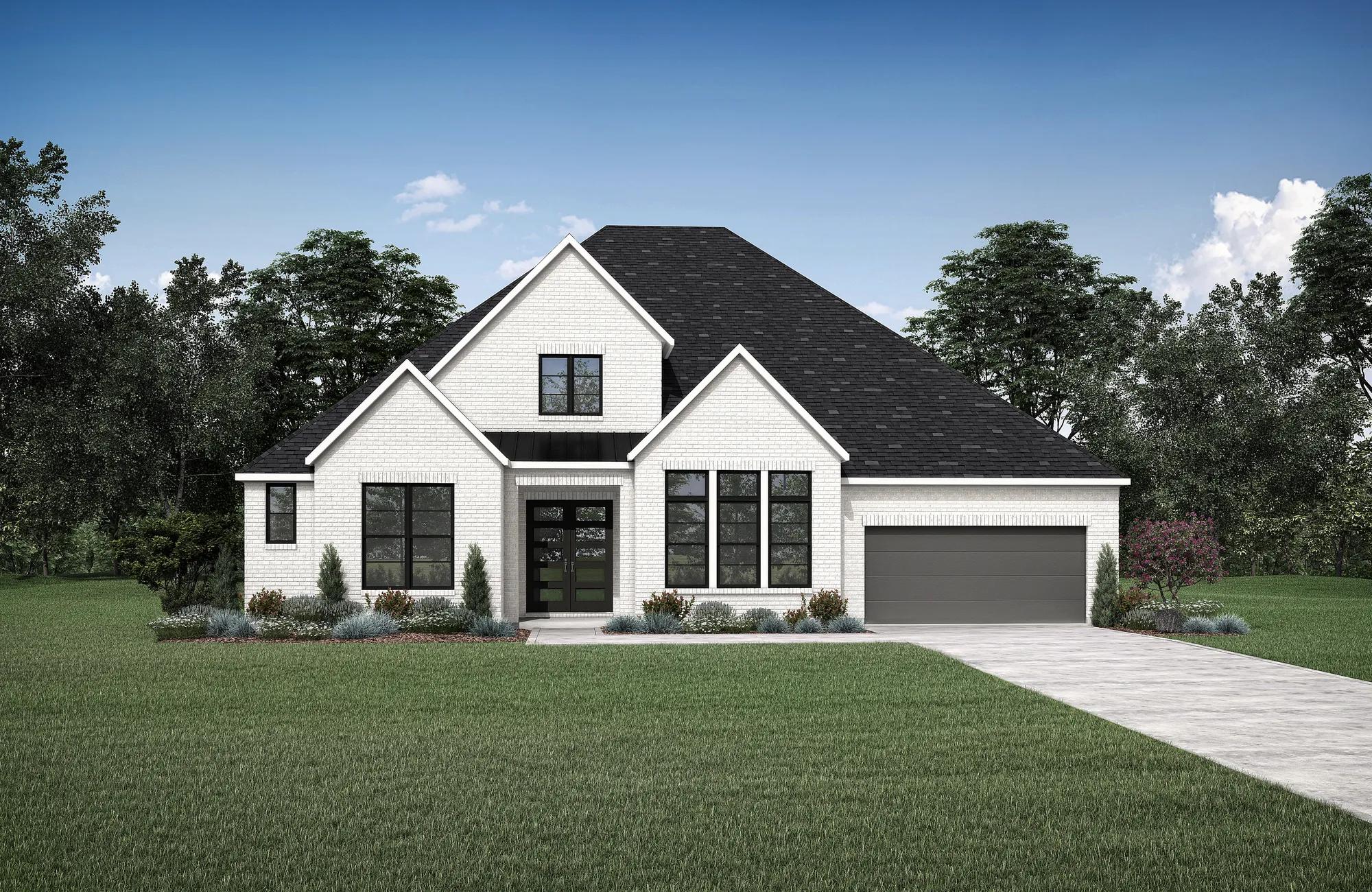 Custom Home Floor Plans | Build On Your Lot Austin, TX | The Eastland II