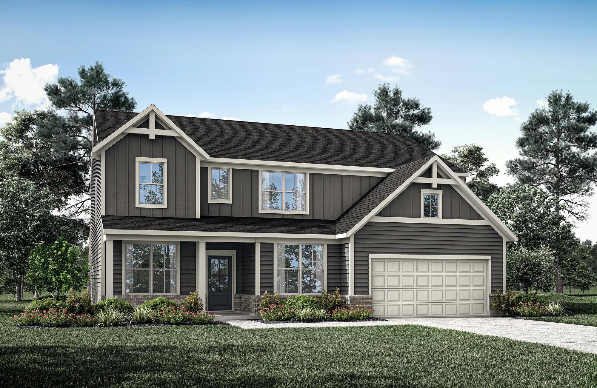 Build On Your Lot Indianapolis, IN | The Crestview Floor Plan