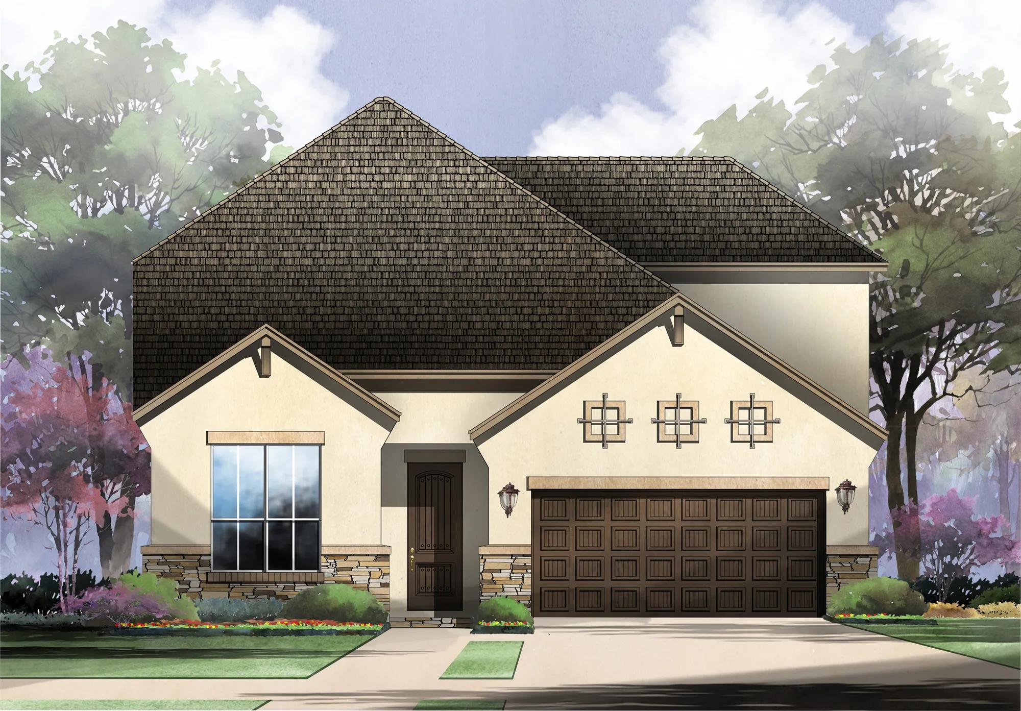 New Home Floor Plans | The Todd at Kinder Ranch in San Antonio