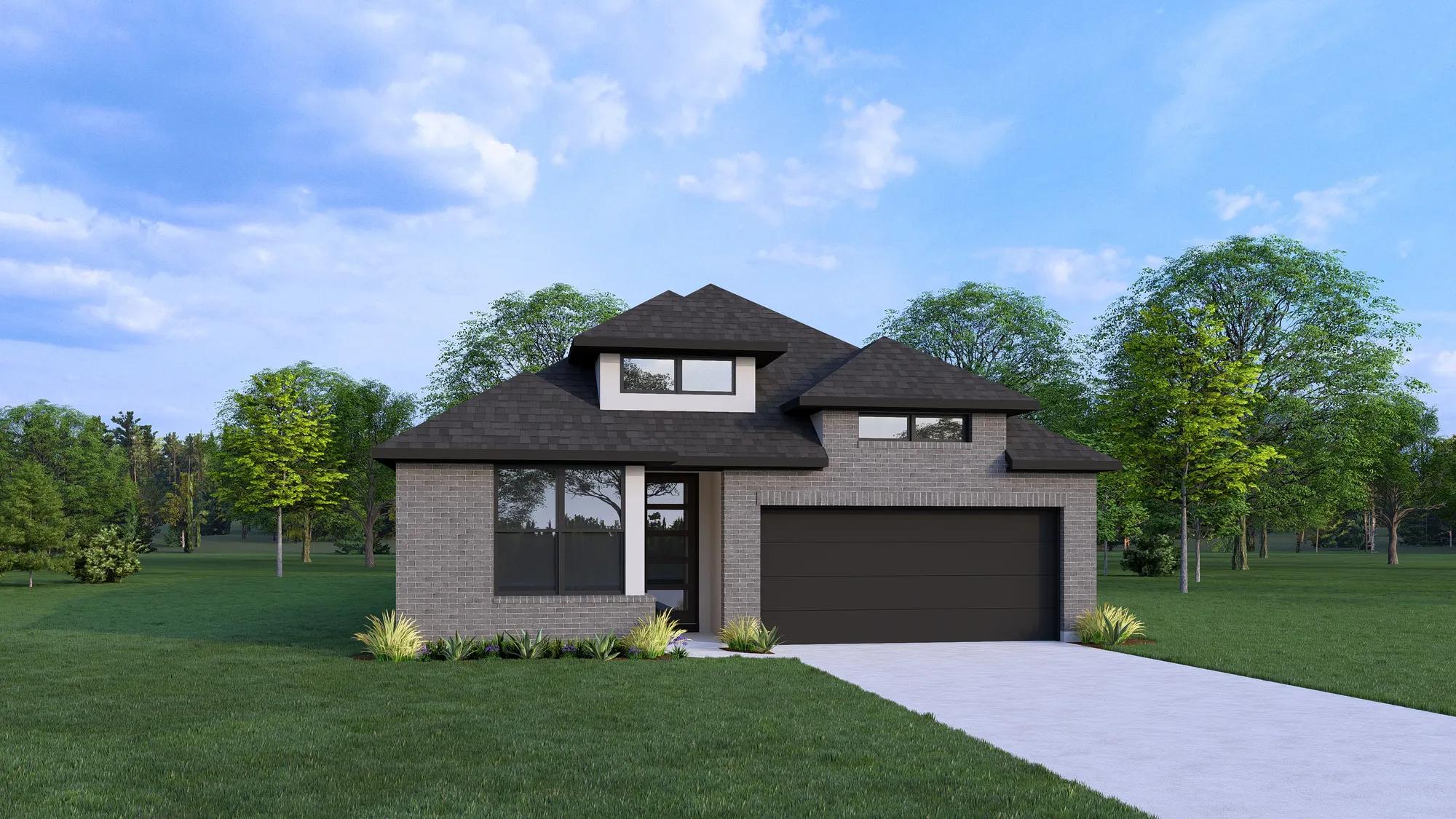 Custom Home Floor Plan in Houston | The Katy