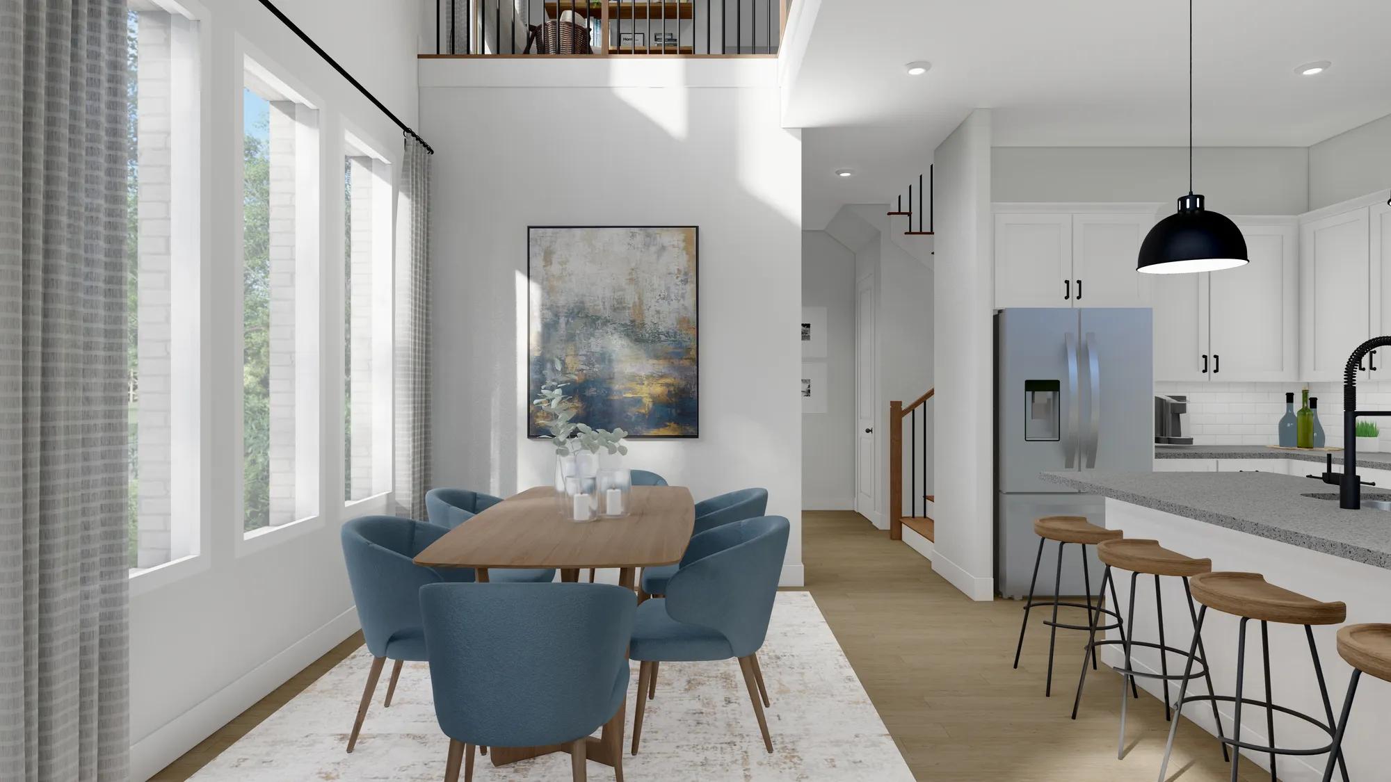 New Townhome Floor Plans | The Larson at Chelsea Commons