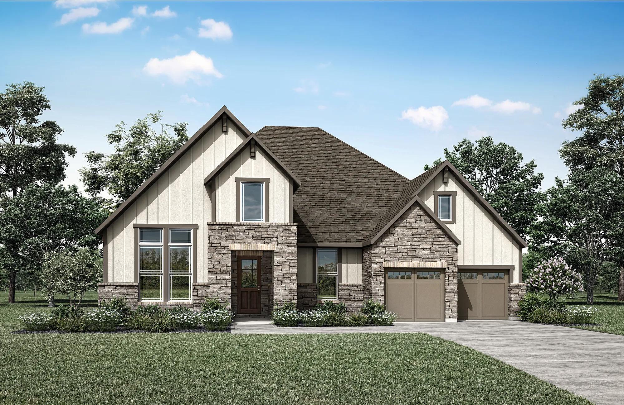 Custom Home Floor Plans in Houston | The Presley III