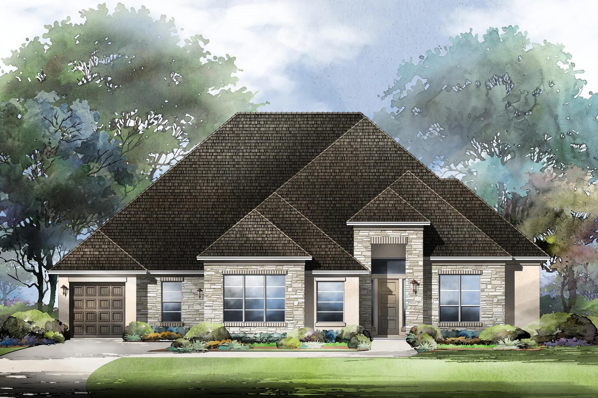 New Home Floor Plans | The Llano at Kinder Ranch in San Antonio