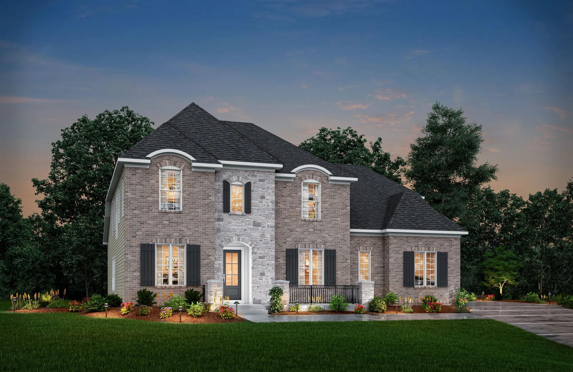 New Home Floor Plans | The Monticello at Cyntheanne Meadows - All For One
