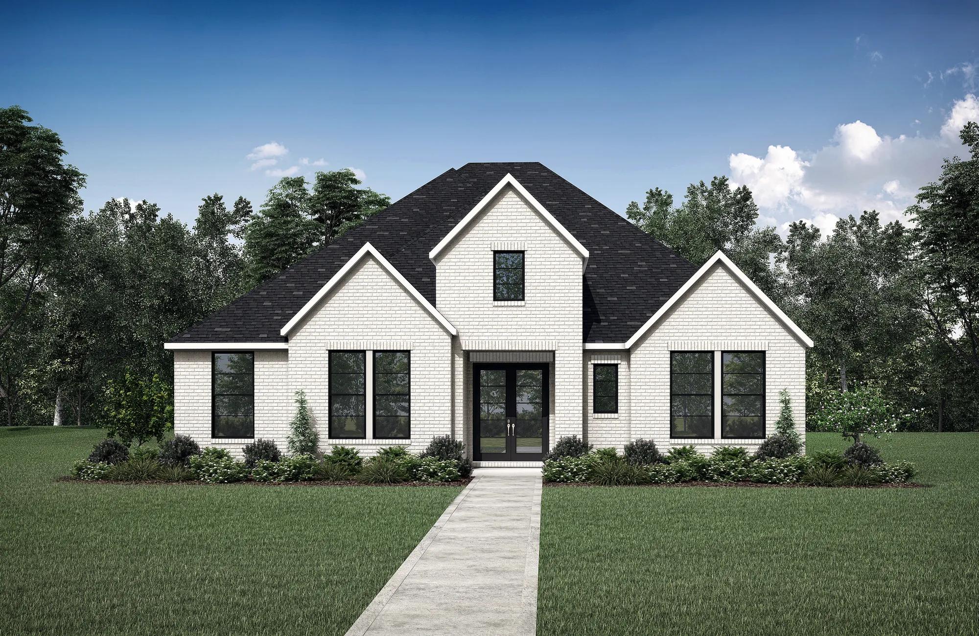 Premier Custom Home Floor Plans in Dallas | The Brenner