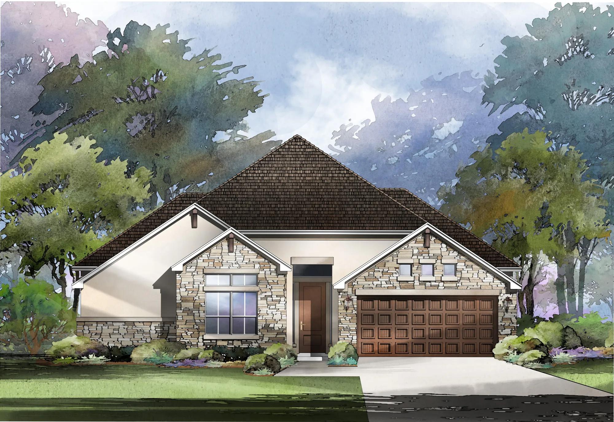 New Home Floor Plans | The Nichol at Legacy at Lake Dunlap