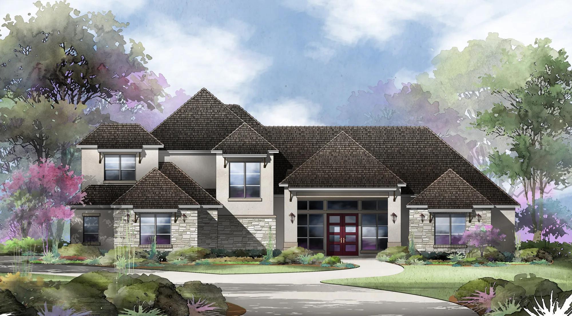 New Home Floor Plans | The Bowie at George's Ranch in Boerne, TX