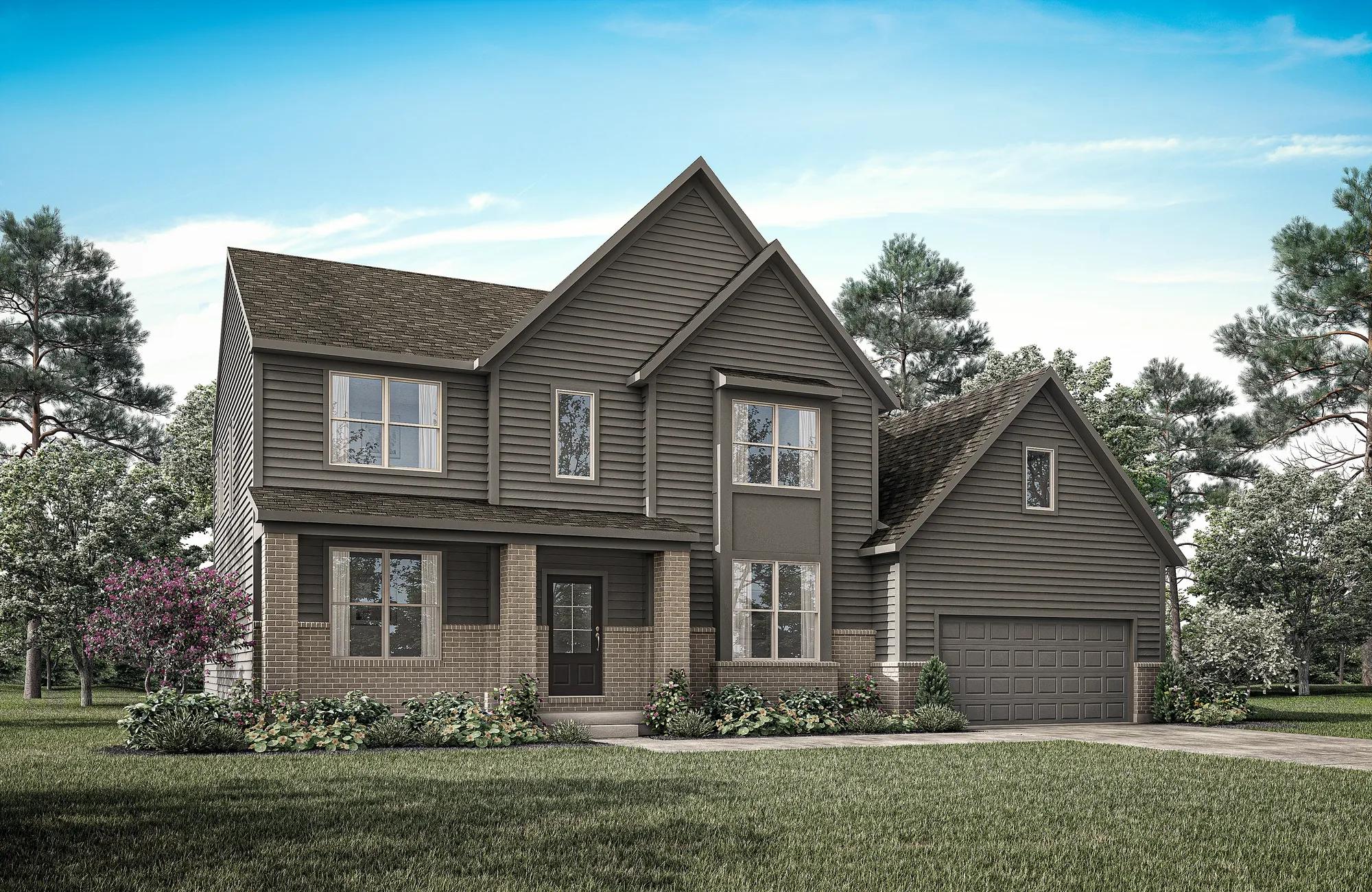 New Home Floor Plans | The Viola at Fieldstone landings Avon Ohio