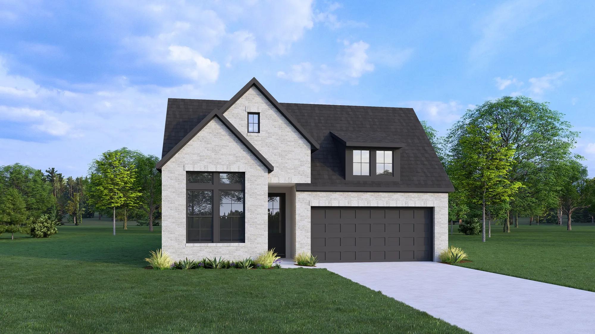 Custom Home Floor Plan in Houston | The Katy