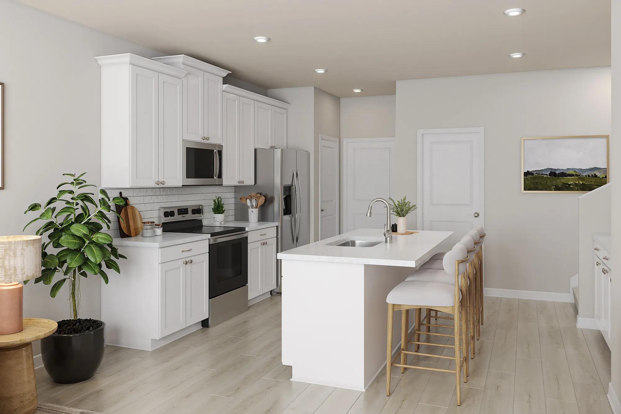 Premier Townhome Floor Plans in WDC | The Harridan