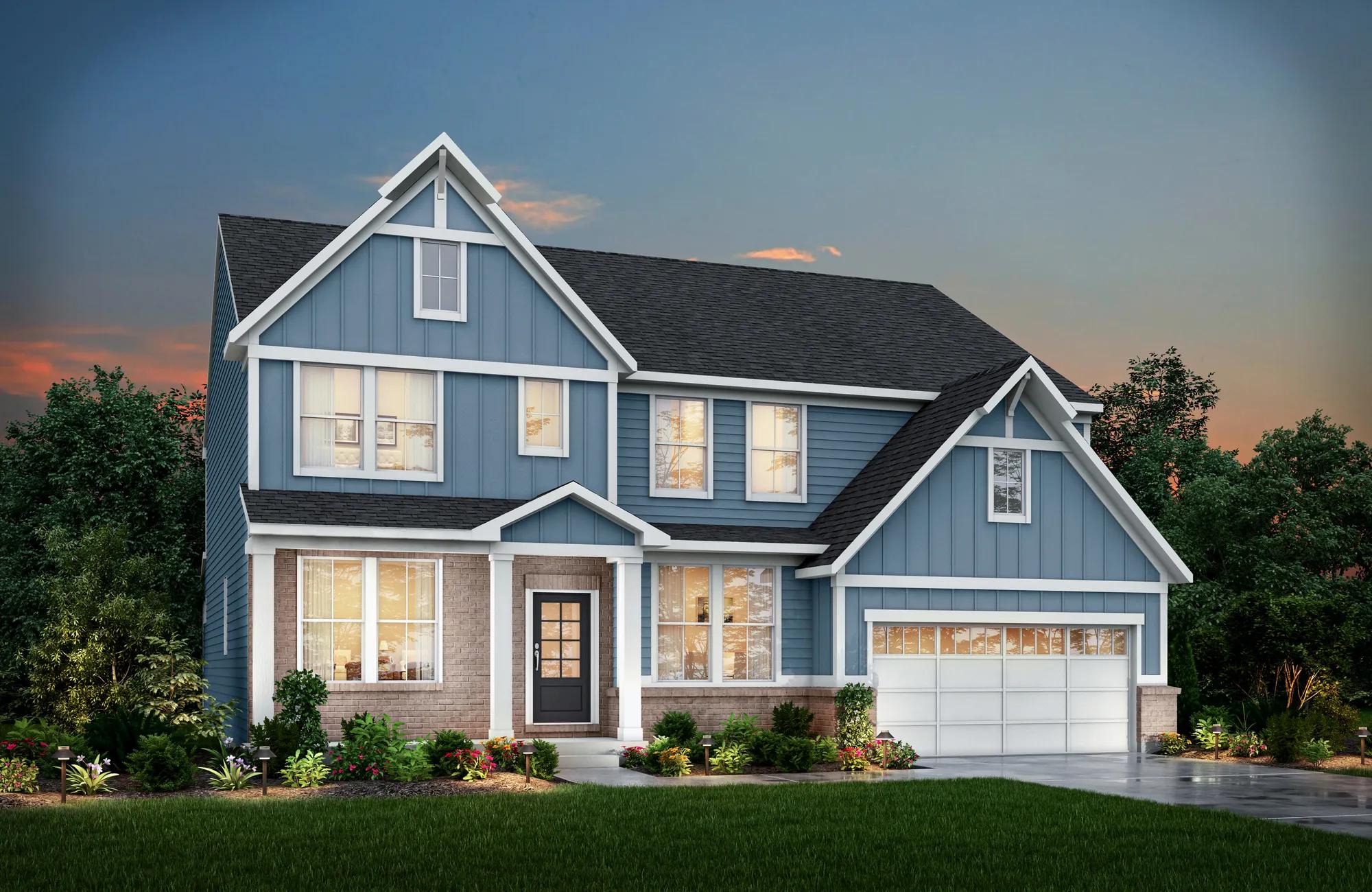 New Home Floor Plans | The Vanderburgh at Caravel