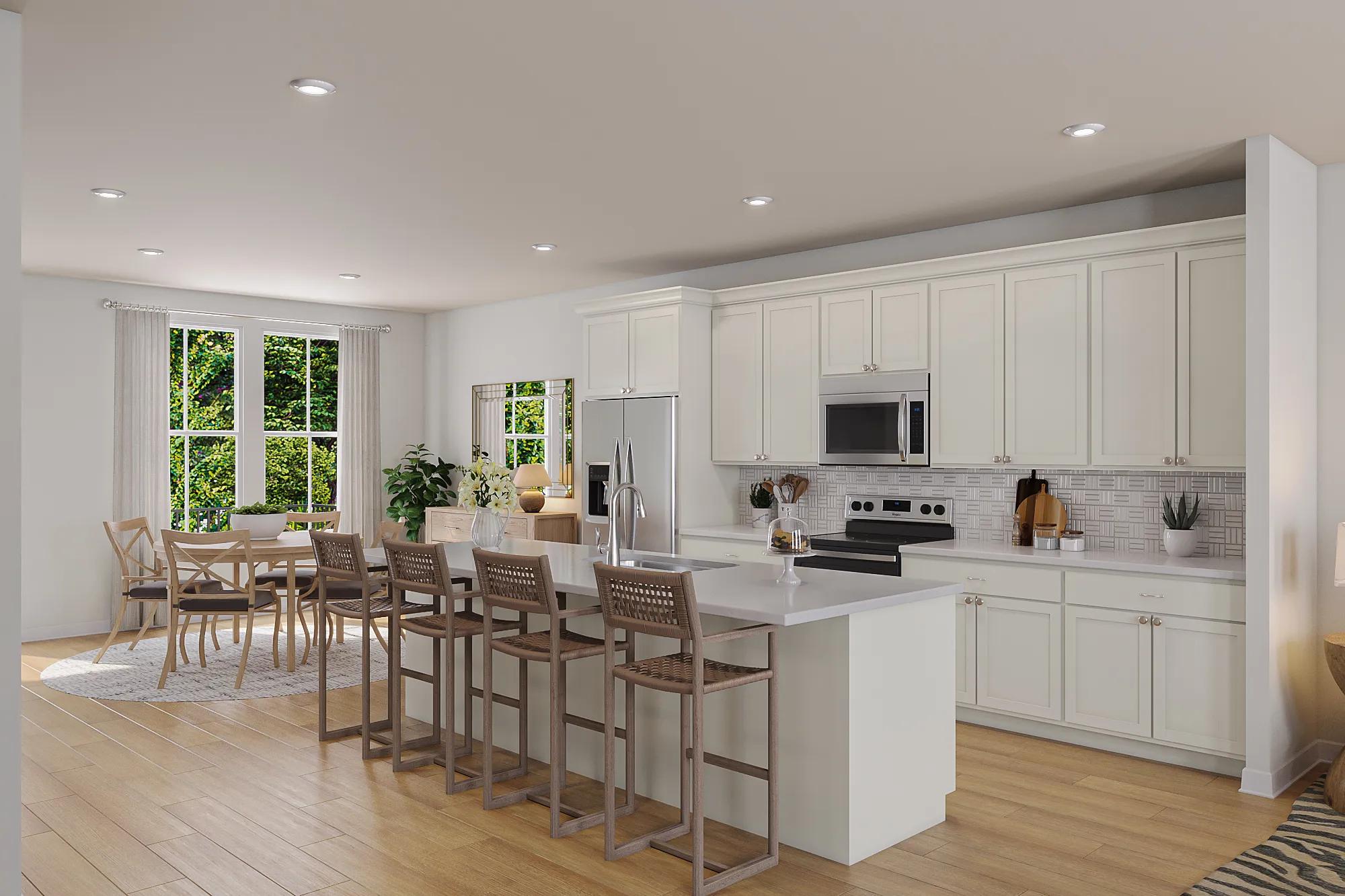 New Townhome Floor Plan | The Highgrove at Kings Landing