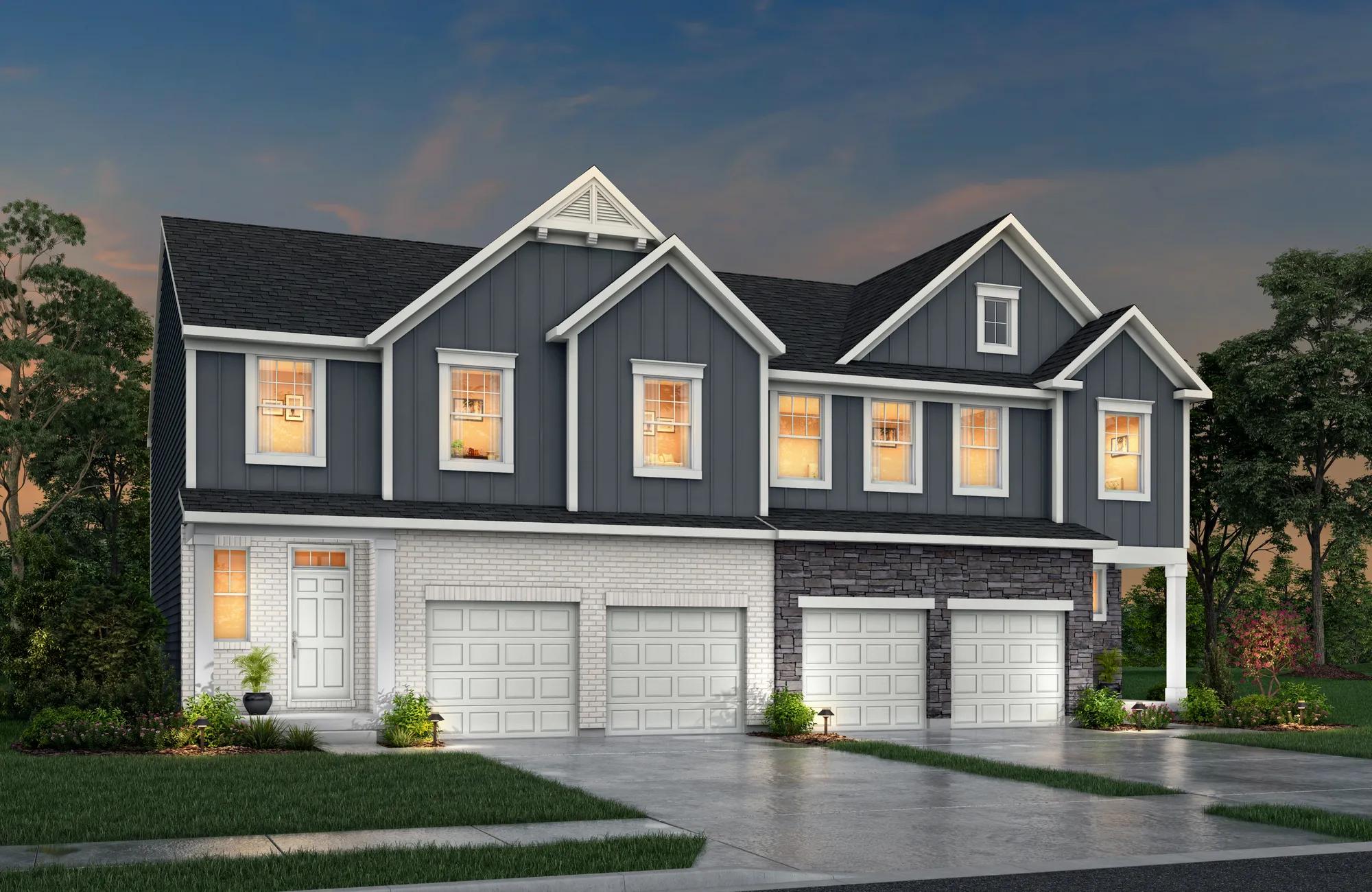 Premier Townhome Floor Plans in Cleveland | The Libby Townhome