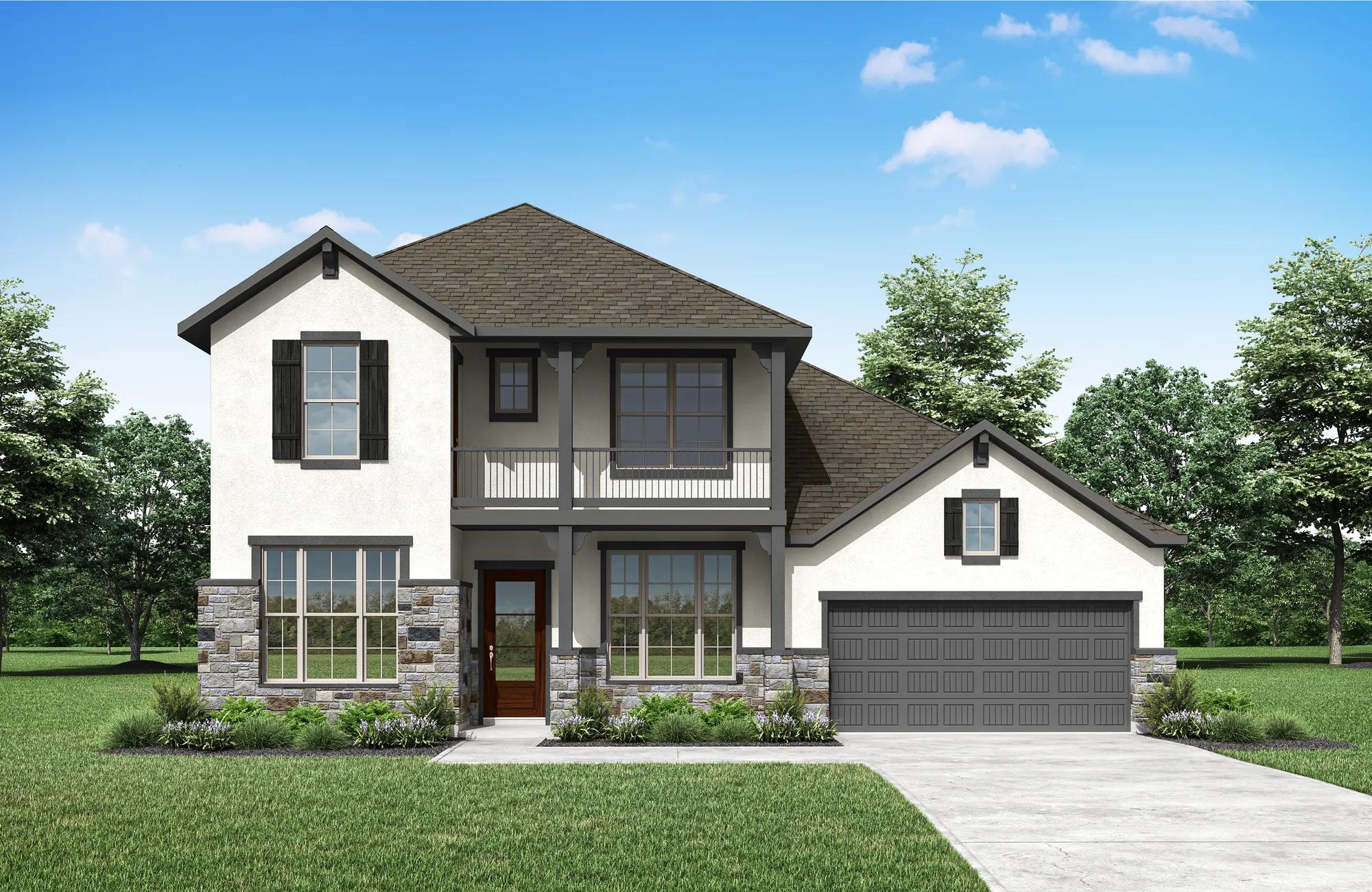 Premier Custom Home Floor Plans in Austin | The Deerfield II