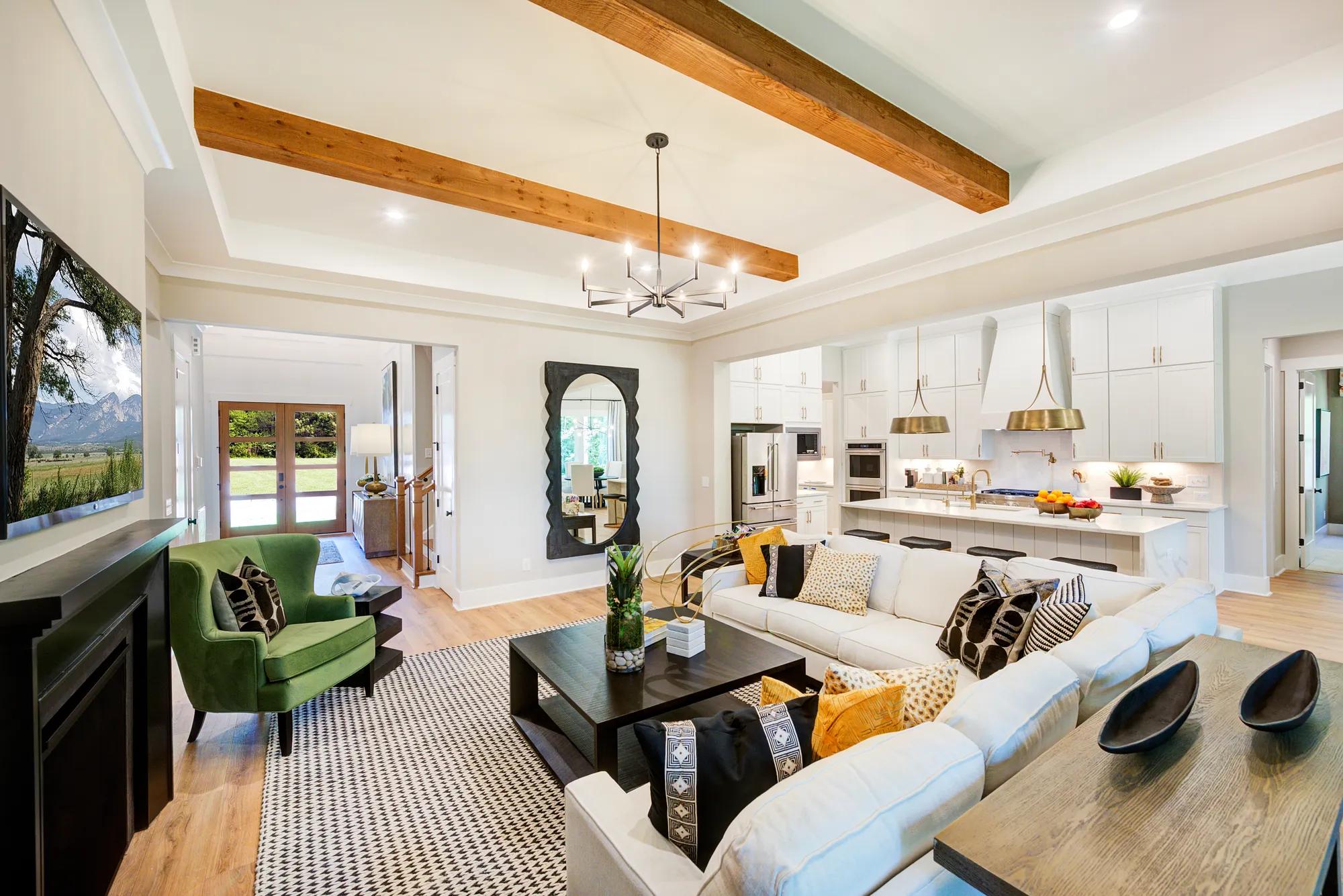 The Ballentine Floor Plan at Corbett Landing in Pittsboro, NC