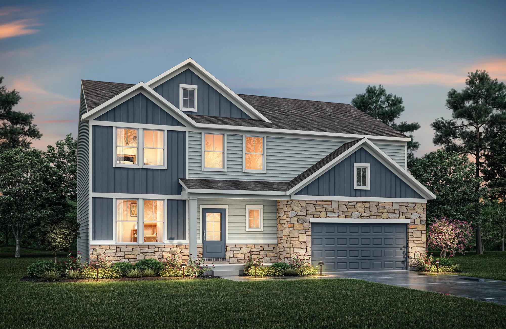 New Home Floor Plans | The Vale at Lakeview Pines