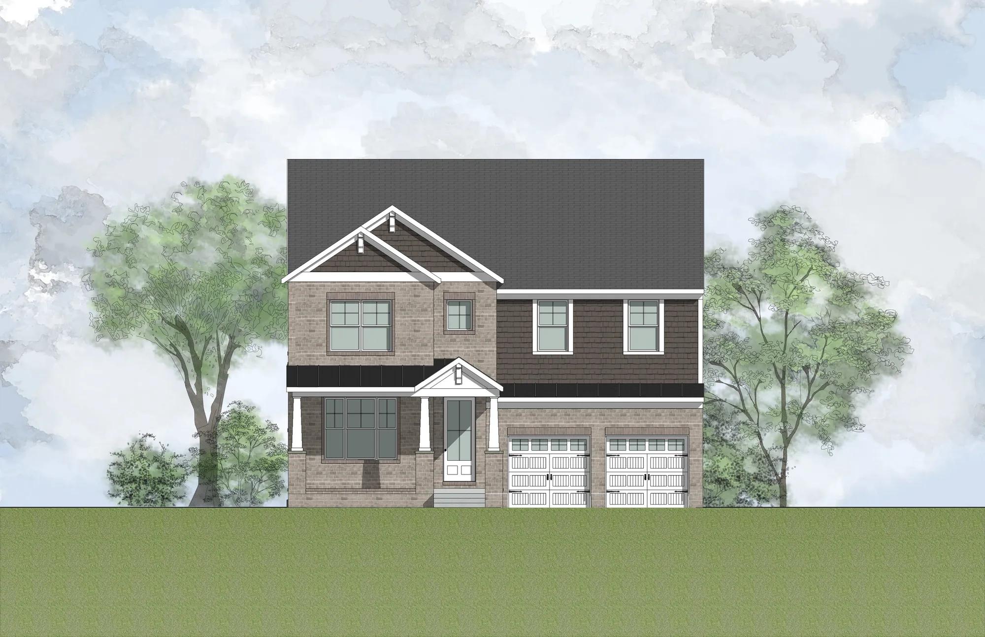 New Home Floor Plans | The Brookston at Bear Creek Overlook
