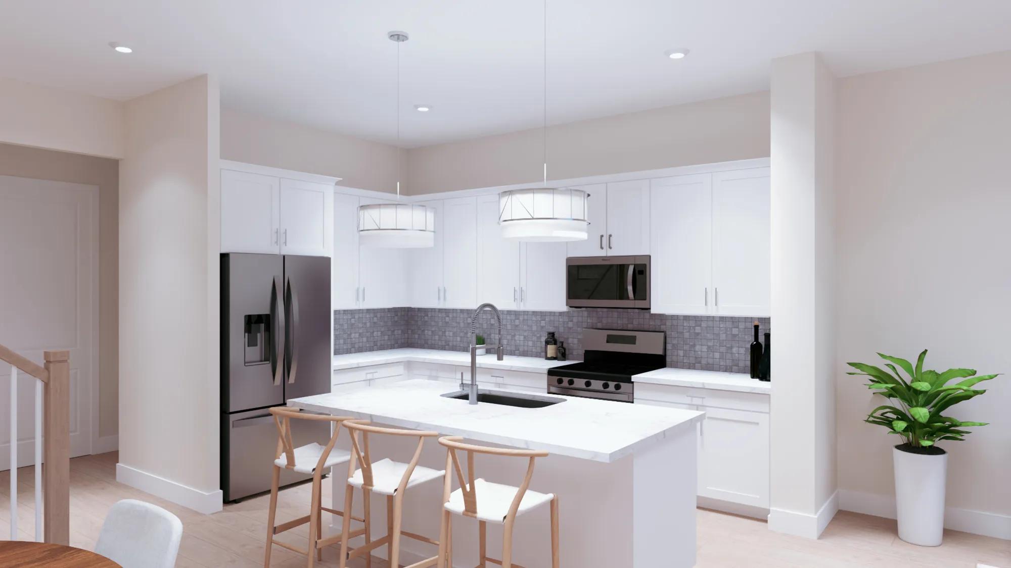 New Townhome Floor Plans | The Jaxon at Chelsea Commons