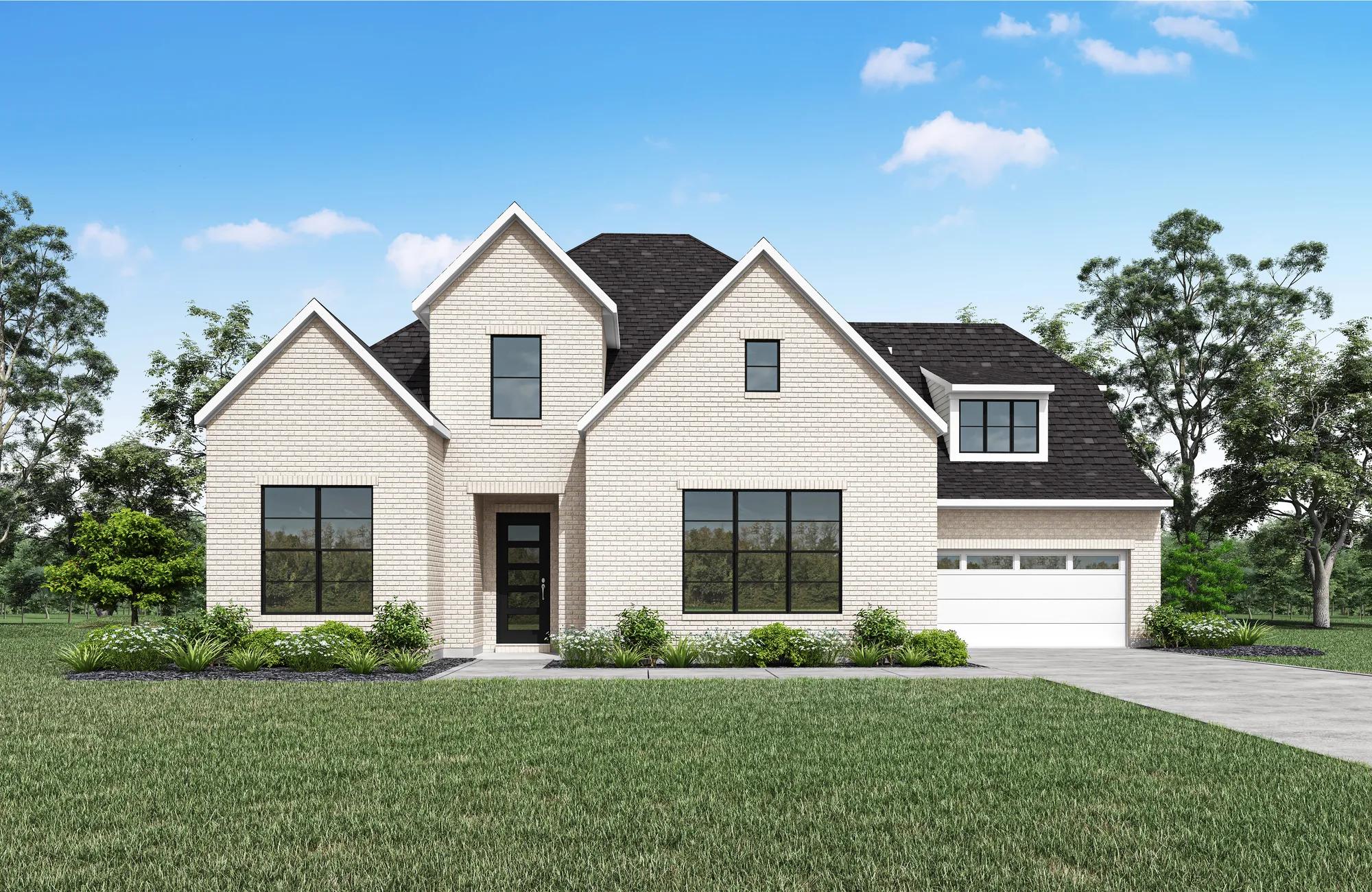 The Brookdale II Floor Plan at Wolf Ranch West Bend 70'