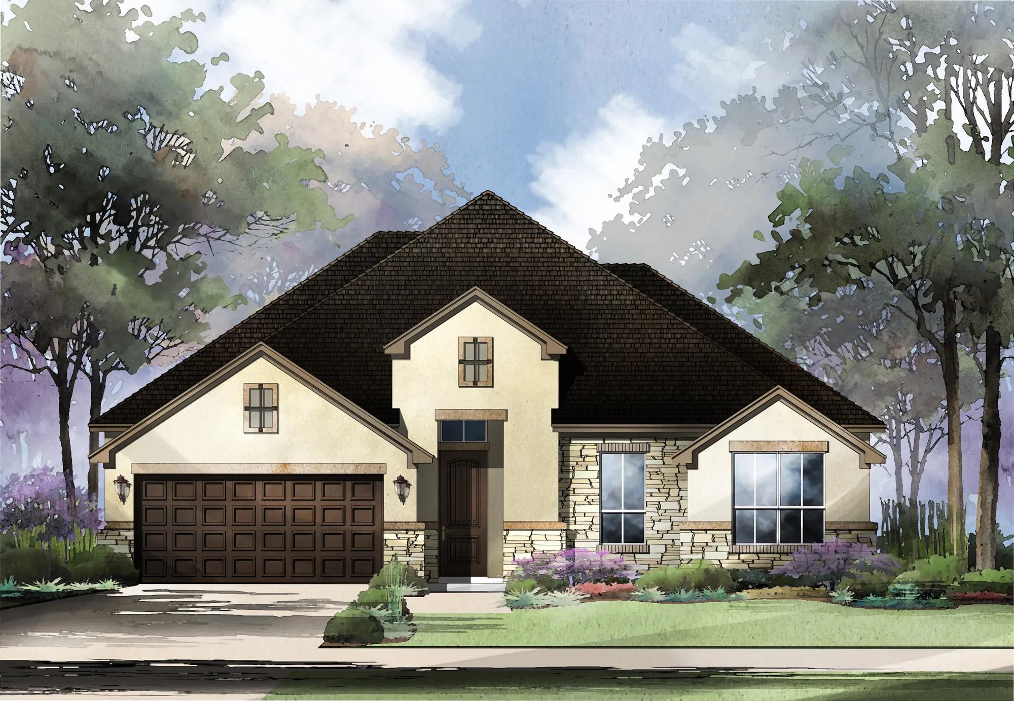 New Home Floor Plans | The Edmund at Legacy at Lake Dunlap
