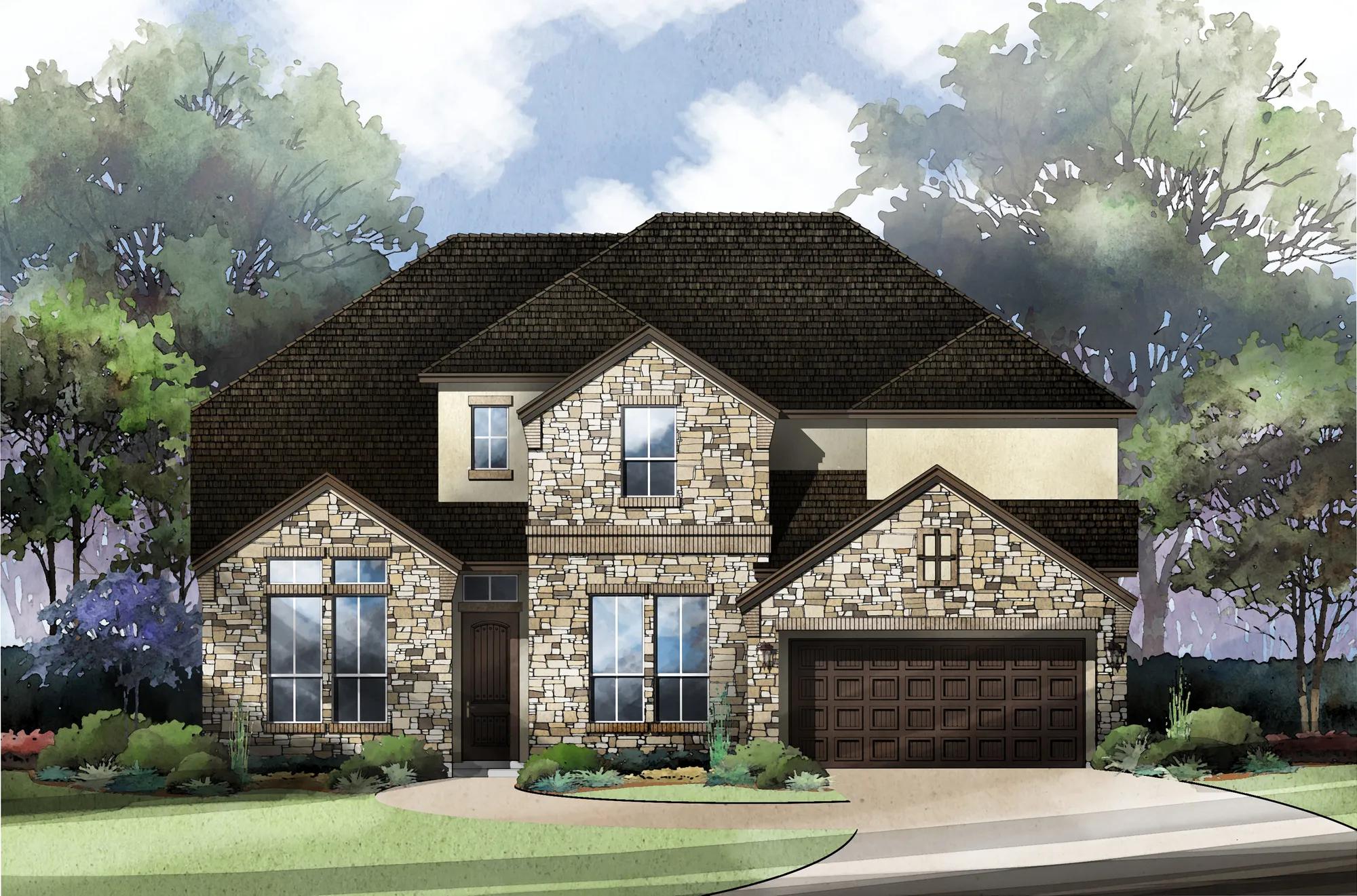 New Home Floor Plans | The Edwin at Haby Hills in San Antonio