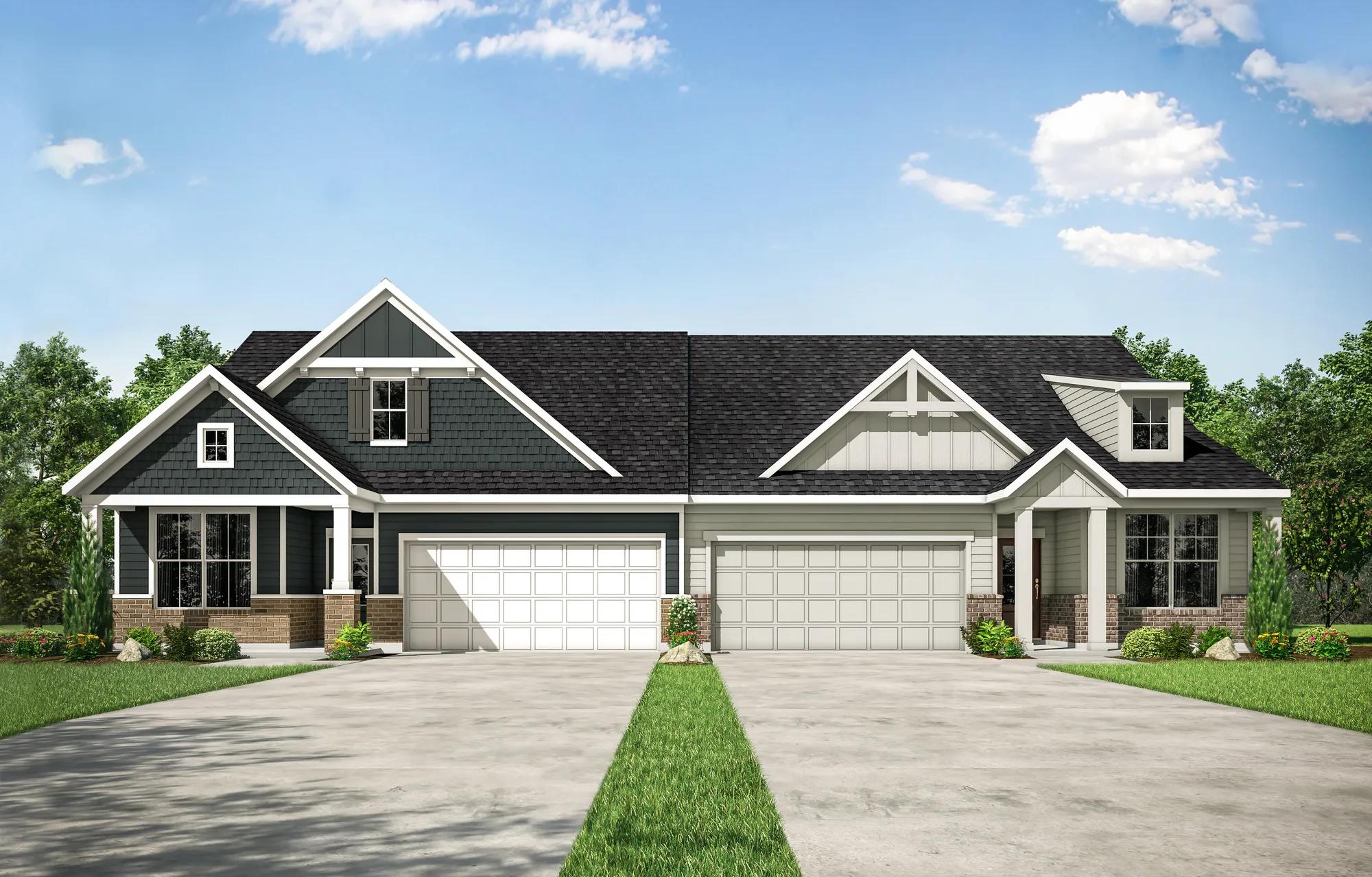 Premier Townhome Floor Plans in Indianapolis, IN | The Lucerne