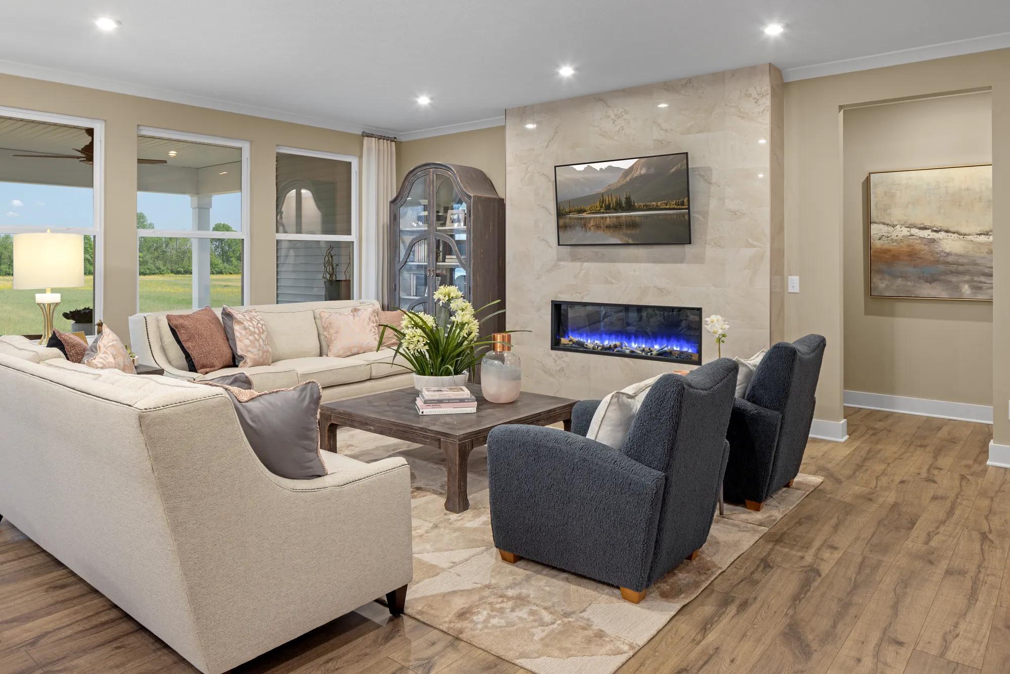 Custom New Homes in Brunswick, OH at Carpenter Glen