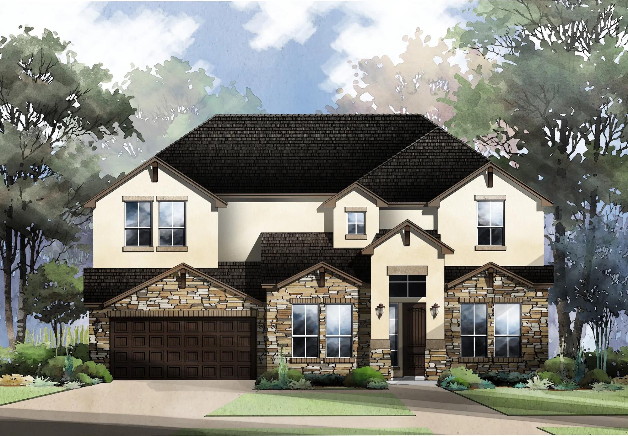 New Home Floor Plans | The Lafayete at Legacy at Lake Dunlap