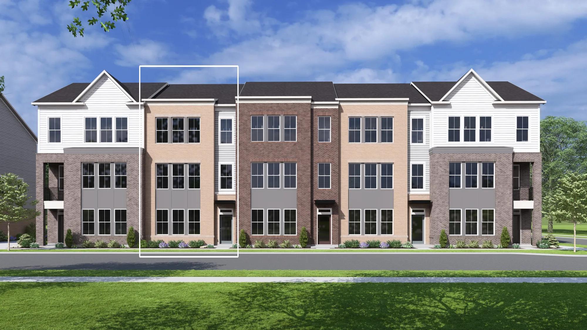 New Townhome Floor Plans | The Highgrove at Brickyard
