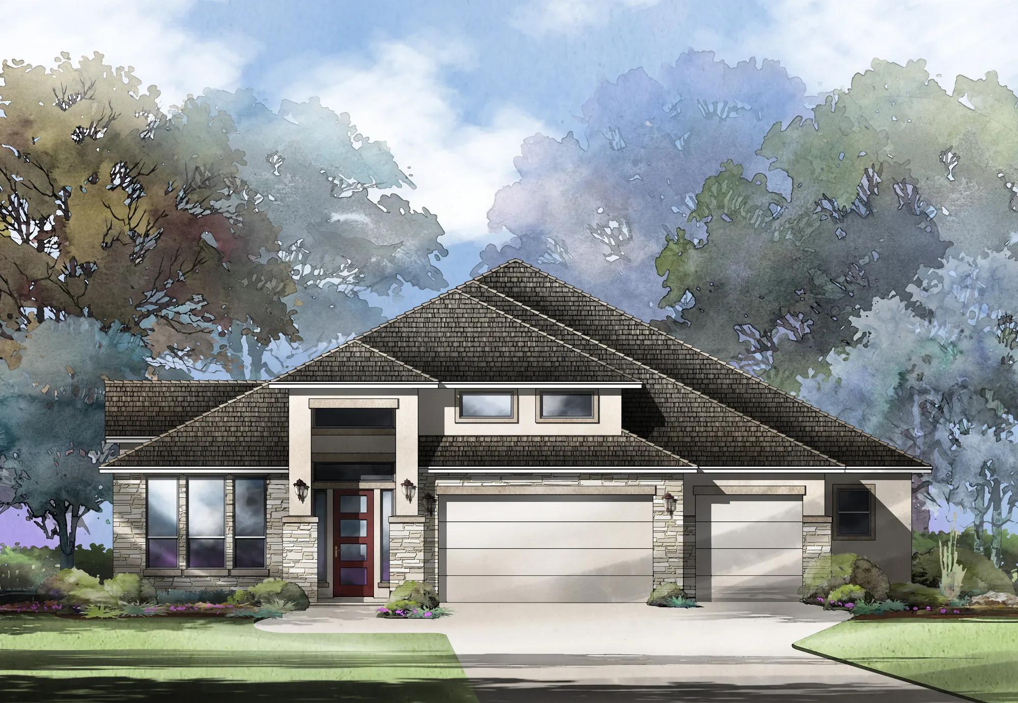New Home Floor Plans | The Dewitt at Esperanza 70s in Boerne, TX