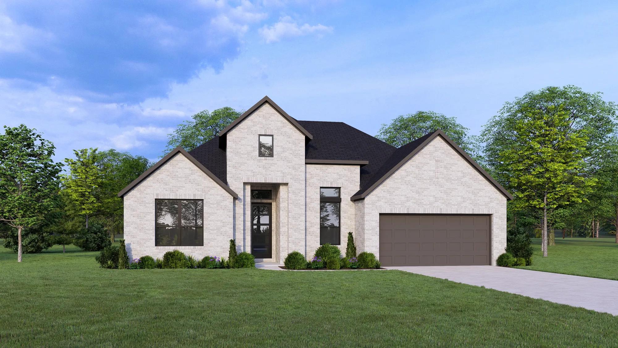 Custom Home Floor Plan in Dallas | The Crown