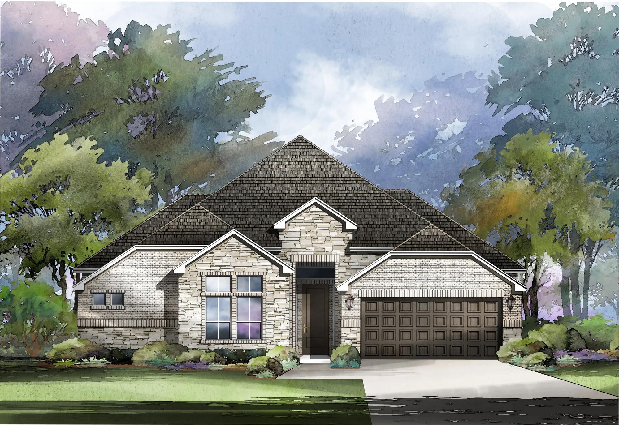 New Home Floor Plans | The Nichol at Legacy at Lake Dunlap