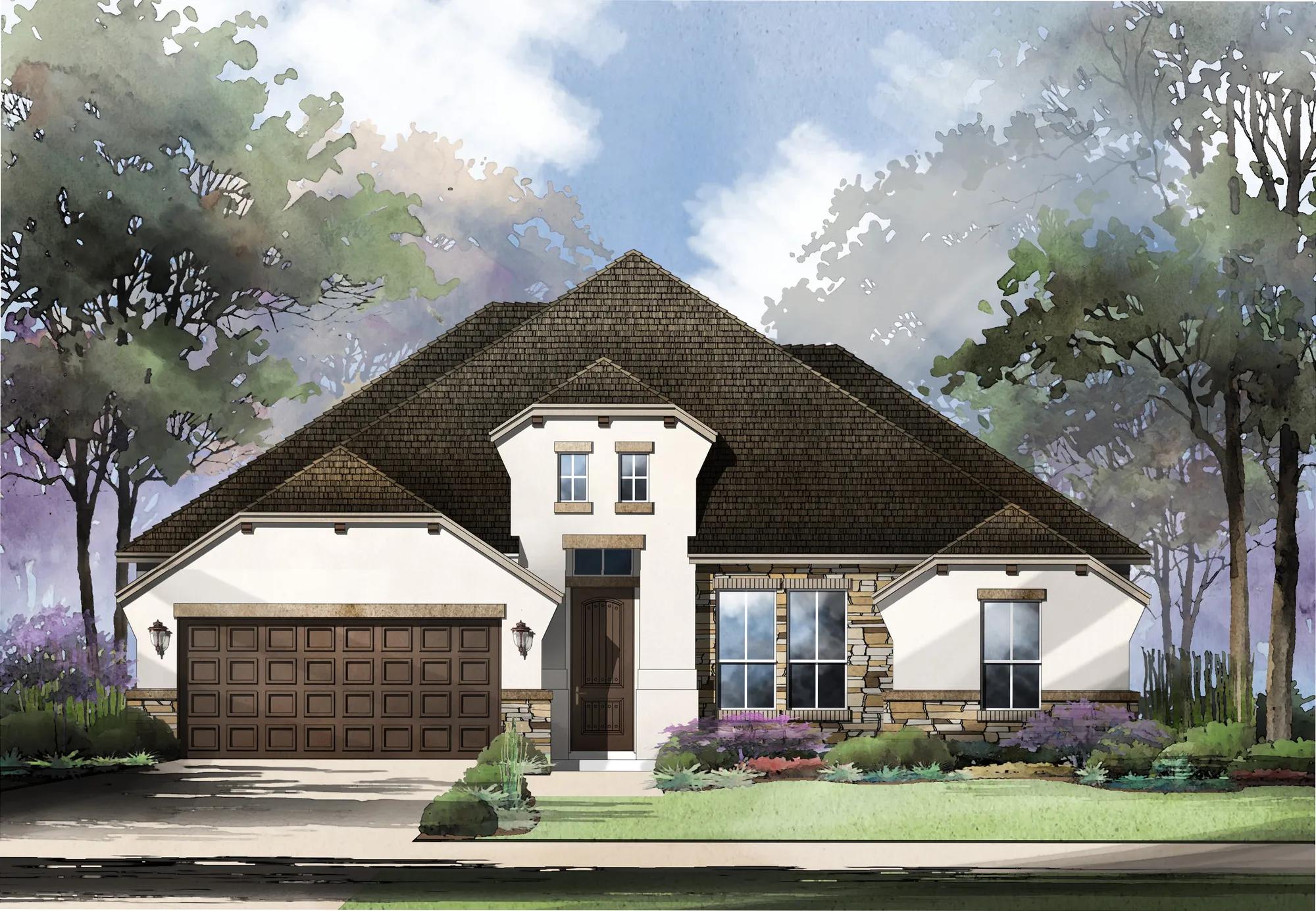 New Home Floor Plans | The Edmund at Kinder Ranch in San Antonio