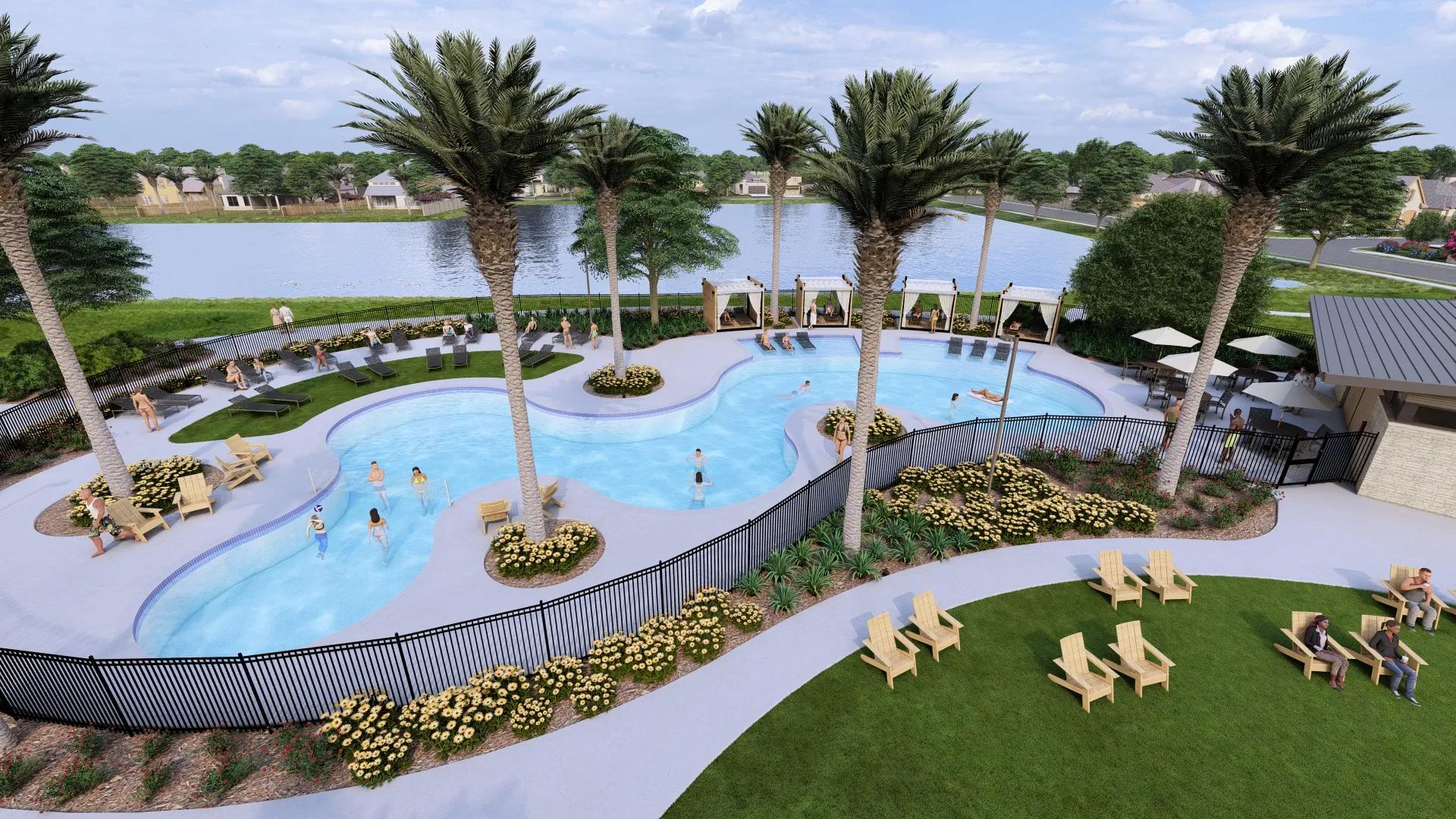 New Homes for Sale in Katy, TX at Lakes of Cane Island 80