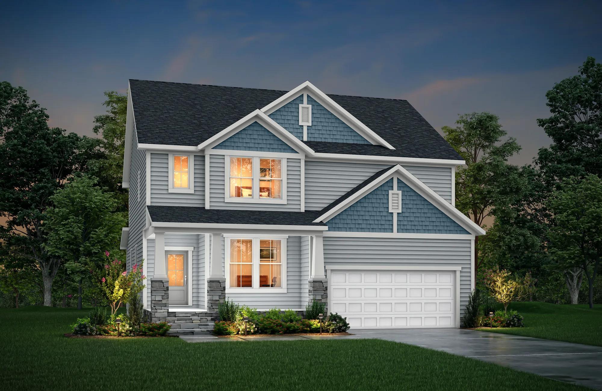 Custom Home Floor Plans | Build On Your Lot Raleigh-Durham, NC | The Meadow