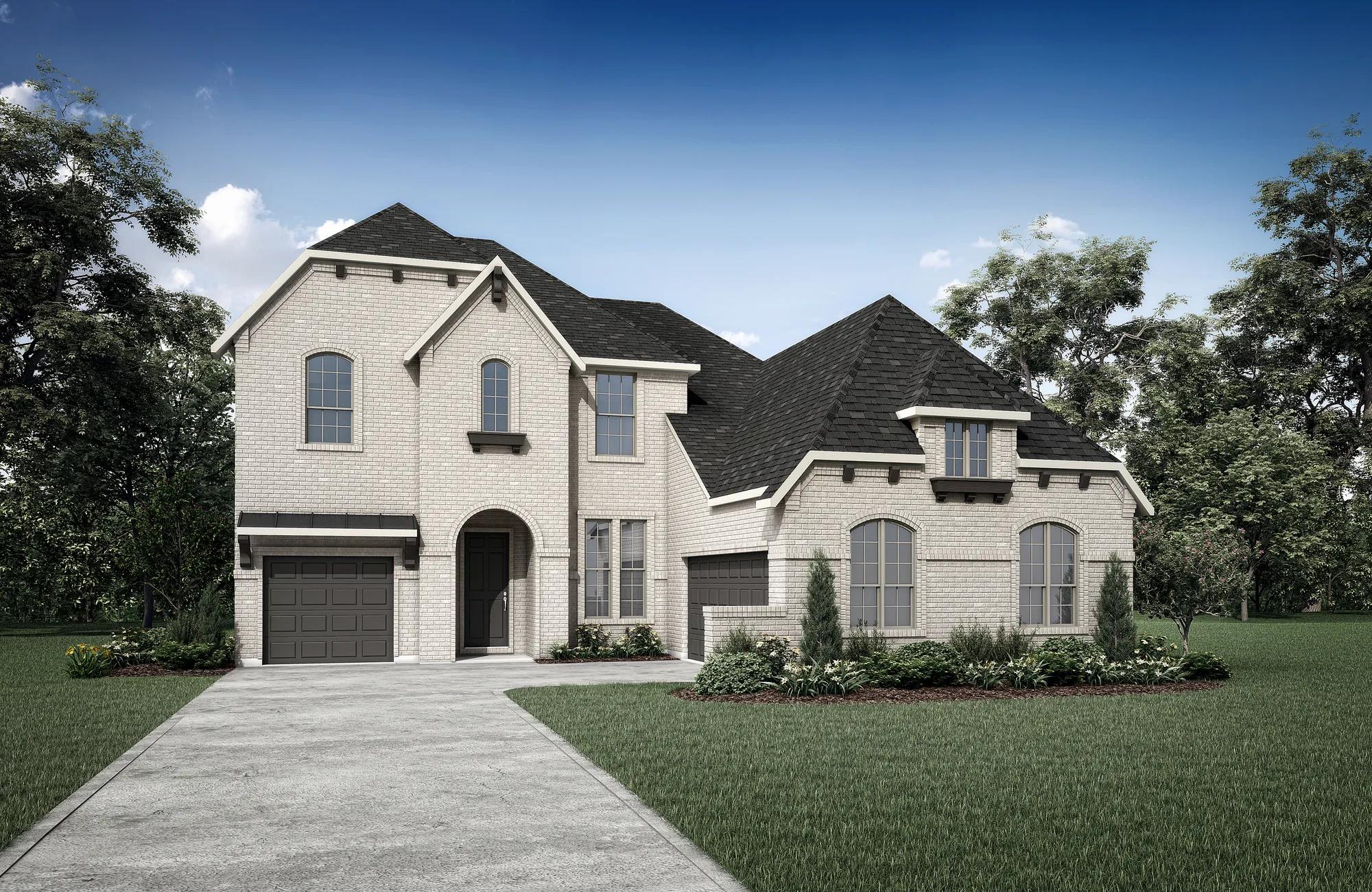 New Home Floor Plans | The Deerfield J at Homestead 72 in Rockwall, TX